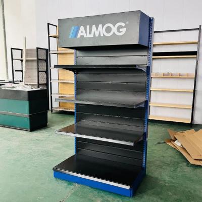 中国 工場 オーダーメイド カラー サイズ ロゴ 黒 電気ディスプレイラック プレゼンテーション フェア棚 釣り ディスプレイラック ショールーム 販売のため
