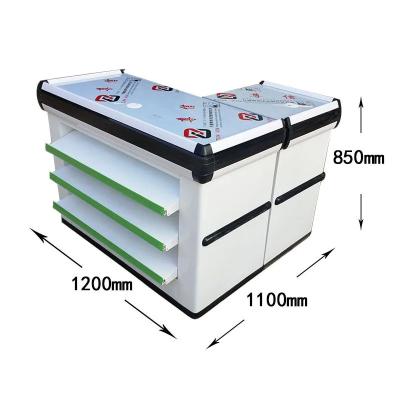Cina Vendite dirette di fabbrica nuovissima monoparte a doppio lato convenience store merchandise display rack metallo supermercato scaffale in vendita