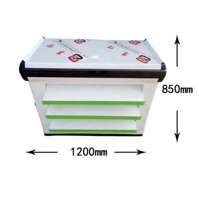 Cina Vendite dirette di fabbrica nuovissima monoparte a doppio lato convenience store merchandise display rack metallo supermercato scaffale in vendita