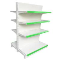 China 4 Layer Supermarket Display Rack Adjustable Shelf Height Removable for sale