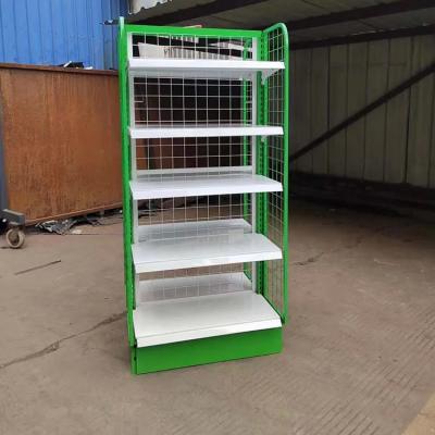 China Fabriek Custom Kleur Grootte Rack Schap Gitter Display Rack Te koop