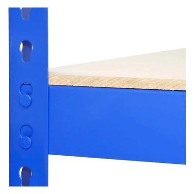 China Blauw Garage Storage Racks Warehouse Rack Heavy Duty Eenzijdig Te koop