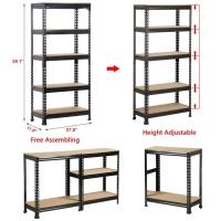 China Customized Size Storage Shelf Rack Medium Duty Single Sided Display for sale