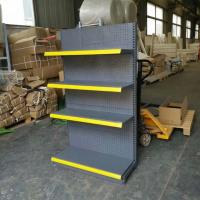 China Factory customization single sided supermarket shelves for sale