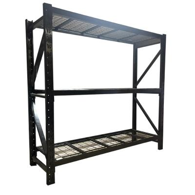 China Verstelbare opslagplank Rack Middelgrote staal magazijnplanken Te koop