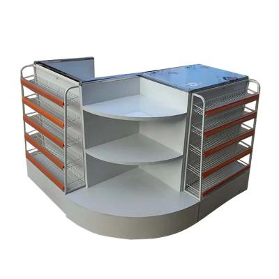 中国 オーダーメイド スーパーマーケット レジスタ カウンター エコフレンドリー カシヤ カウンター 販売のため