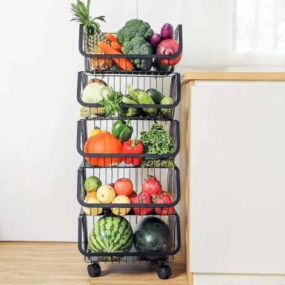 Cina Supermercato in metallo a più strati Rack di stoccaggio impilabile Rack di stoccaggio Rack di stoccaggio a rete di filo in vendita