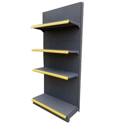 China Fabriek aangepast kleur grootte metaal winkel planken winkel rek supermarkt plank Te koop