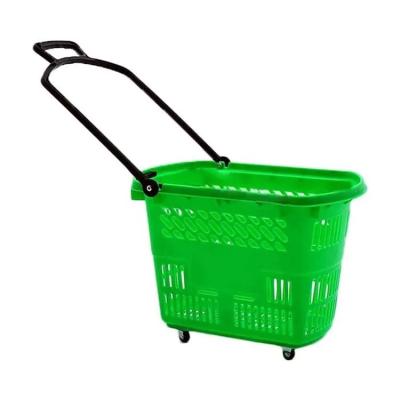 Cina Supermercato di plastica Cesto di acquisti Negozi al dettaglio Mercato rosso Negozi Cesto in vendita