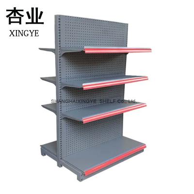 Cina Ripiani dei supermercati Estante De eExhibicin Display Rack a doppio lato in vendita