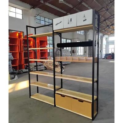 Cina Supermarket Display Rack Metallizzato in vendita