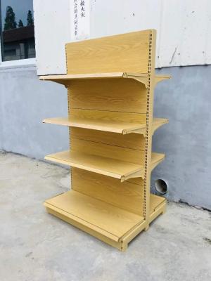 Cina Negozi ripiani di cereali in legno rivenditori ripiani di gondole ripiani di supermercati in vendita