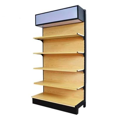 Cina Ripiani di grano di legno metallico Heavy Duty 1-7 strati per negozio al dettaglio in vendita