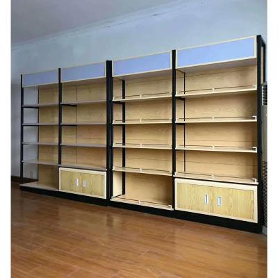 Cina Supermercato ripiani legno cereali negozio convenience store display stand in vendita