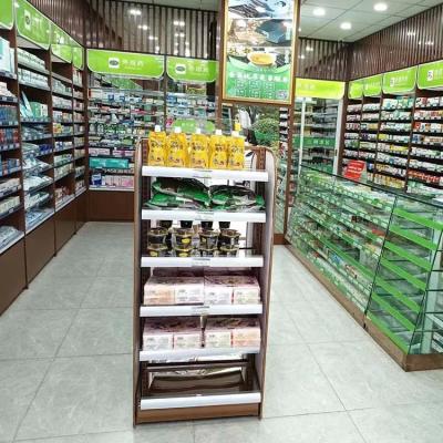 中国 新しい製品 Q235 冷式鋼製 薬局棚 薬局棚 販売のため