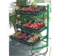 China Adjustable Fruit And Vegetable Display Rack Medium Duty Customzied for sale