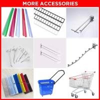 China Adjustable Fruit And Vegetable Display Rack Medium Duty Customzied for sale