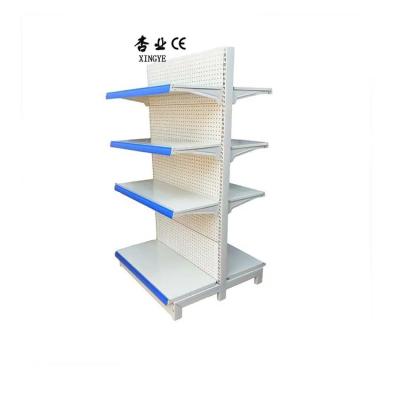 Cina Fabrica colore personalizzato dimensione doppio lato scaffale supermercato scaffali gondola produttore in vendita