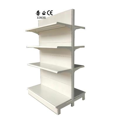 Cina Fabbrica colore personalizzato dimensione regolabile doppio lato rivendita al dettaglio Department Store Mensola bianca ripiano di visualizzazione pesante in vendita