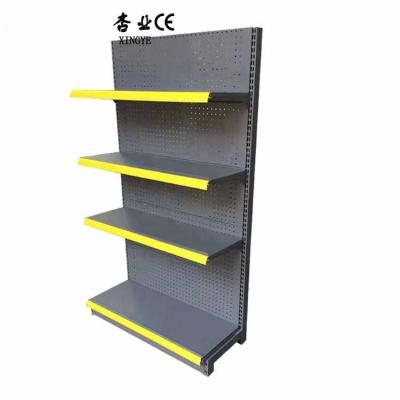 Cina Fabbrica colore personalizzato dimensione mercato al dettaglio scaffali in acciaio scaffali di gondola personalizzati supermercato in vendita