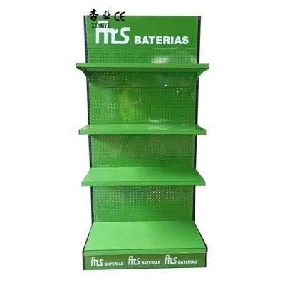 Cina Fabrica Dimensioni personalizzate Colore Rack per display verde con logo dello schermo di seta in vendita