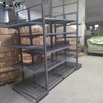 Cina Xingye Factory Custom Size Colore latte bianco ripiano reticolato a doppio lato ripiano a maglia ripiano gondola in vendita