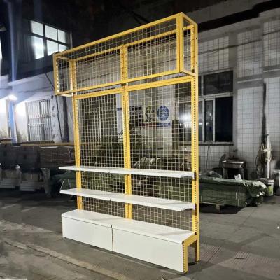 Cina Xingye Factory Custom Size Colore latte bianco ripiano reticolato a doppio lato ripiano a maglia ripiano gondola in vendita