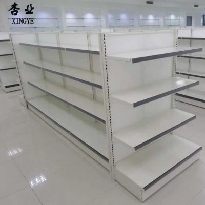Cina Fabbrica colore personalizzato dimensione carica pesante scaffalatori di gondola scaffalatori di gondola a doppio lato in vendita