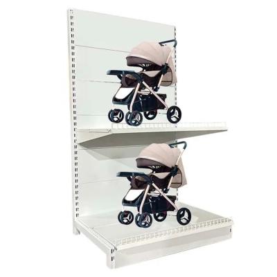 Cina Produttori cinesi Custom Baby Carriage Shelf Ampliamento E Crib Shelf Drugstore Poltrona a rotelle Display Rack in vendita