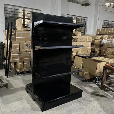 中国 工場 オーダーメイド ショップ ベストセラー 豊富な 店舗 ディスプレイ スーパーマーケット ラック ゴンドラ メタル シングルとダブルサイド 棚 販売のため