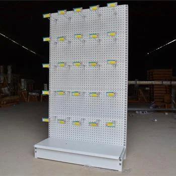 Cina Fabbrica colore personalizzato taglia metallo scaffali pesanti scaffali da parete per cosmetici mostra gondola in vendita