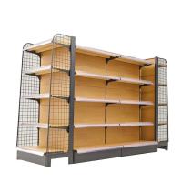 China Custom Grocery Store Display Shelves Racks for sale