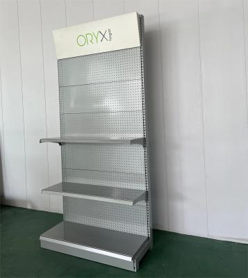 Cina Gondola scaffali di supermercato metallici scaffali su misura di fabbrica in vendita