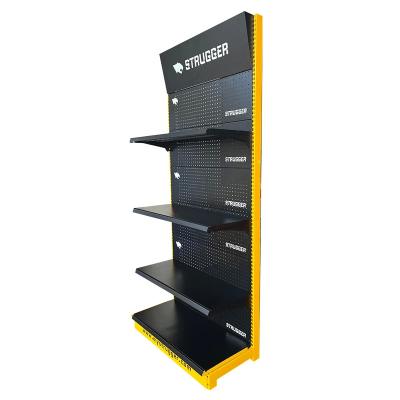 Cina Fabbrica personalizzare colorato scaffale con fori display rack in vendita