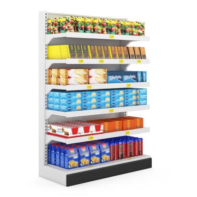 Cina Fabbrica colore personalizzato dimensione metallo scaffali mini-mercato heavy duty scaffali da parete per cosmetici vetrina in vendita
