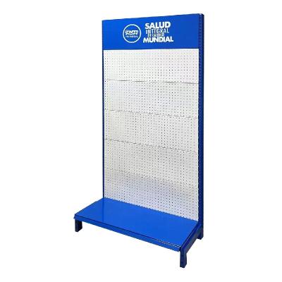 China Fábrica personalizar cor supermercado Gondola prateleira Tegometal prateleira loja display rack à venda