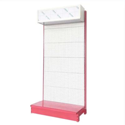 Cina Fabbrica colore personalizzato dimensione prodotto innovativo scaffali in acciaio sistema per il supermercato negozio con logo in vendita