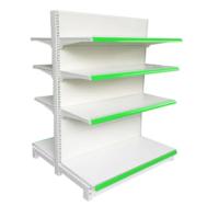 China Customized color Pharmacy shelf  double sided pharmacy display rack for sale