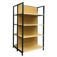 China Four Column Supermarket Display Rack Customized For Grocery Store for sale