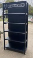 China Four Column Supermarket Display Rack Customized For Grocery Store for sale