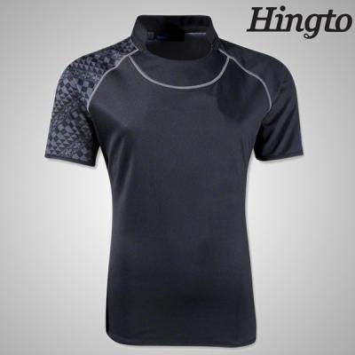 China Black / White Oxford Cyprus Rugby Shirt for Women , Screen Print for sale