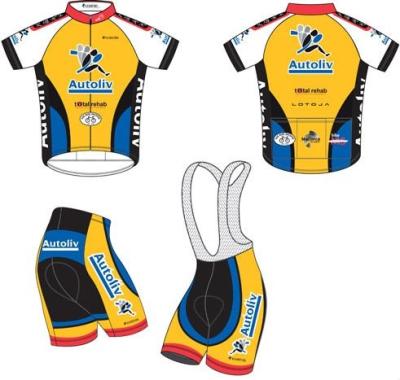China Full Sublimated Cycling Wear Custom Road Bike Jerseys Anti UV for sale