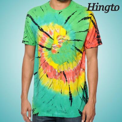 China Green Spandex / Polyester Tee Shirts Custom School Apparel for Men for sale