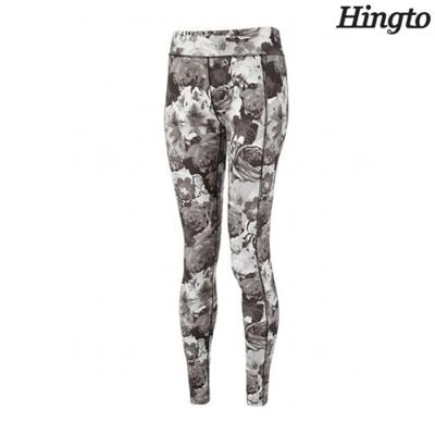 China Custom Polyester Spandex Ladies Girls Yoga Pants With Four Way Stretch for sale
