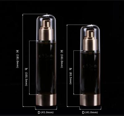 Cina Flaconi Airless in AS per la cura della pelle, flacone airless da 80ml 100ml per lozione (MC-206) in vendita