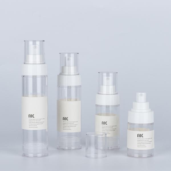 Quality PP Material Skincare Airless Pump Bottle With Screen Printing Surface (MC-239) for sale