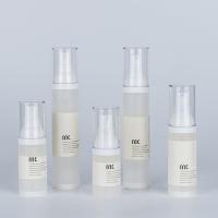 China PP Airless Pump Bottle 10ml-50ml Round Shape with 0.12ml Discharge Rate for Cosmetic Packaging (MC-232) for sale