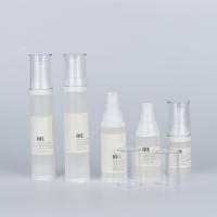 China PP Airless Pump Bottle 10ml-50ml Round Shape with 0.12ml Discharge Rate for Cosmetic Packaging (MC-232) for sale
