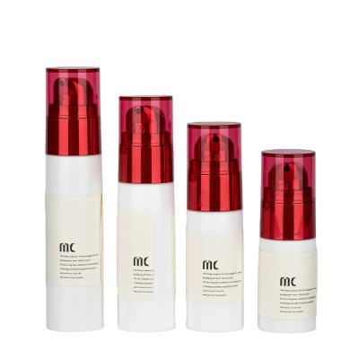 Cina OEM ODM PP Materiale Bottiglia senza aria Cosmetica Imballaggio 20ml 30ml Volume (MC-214) in vendita