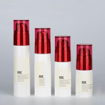 Cina OEM ODM PP Materiale Bottiglia senza aria Cosmetica Imballaggio 20ml 30ml Volume (MC-214) in vendita